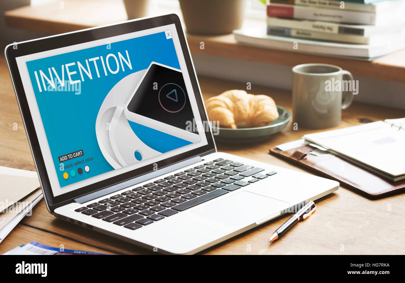 Gadget Invention Technology Innovation Digital Concept Stock Photo - Alamy