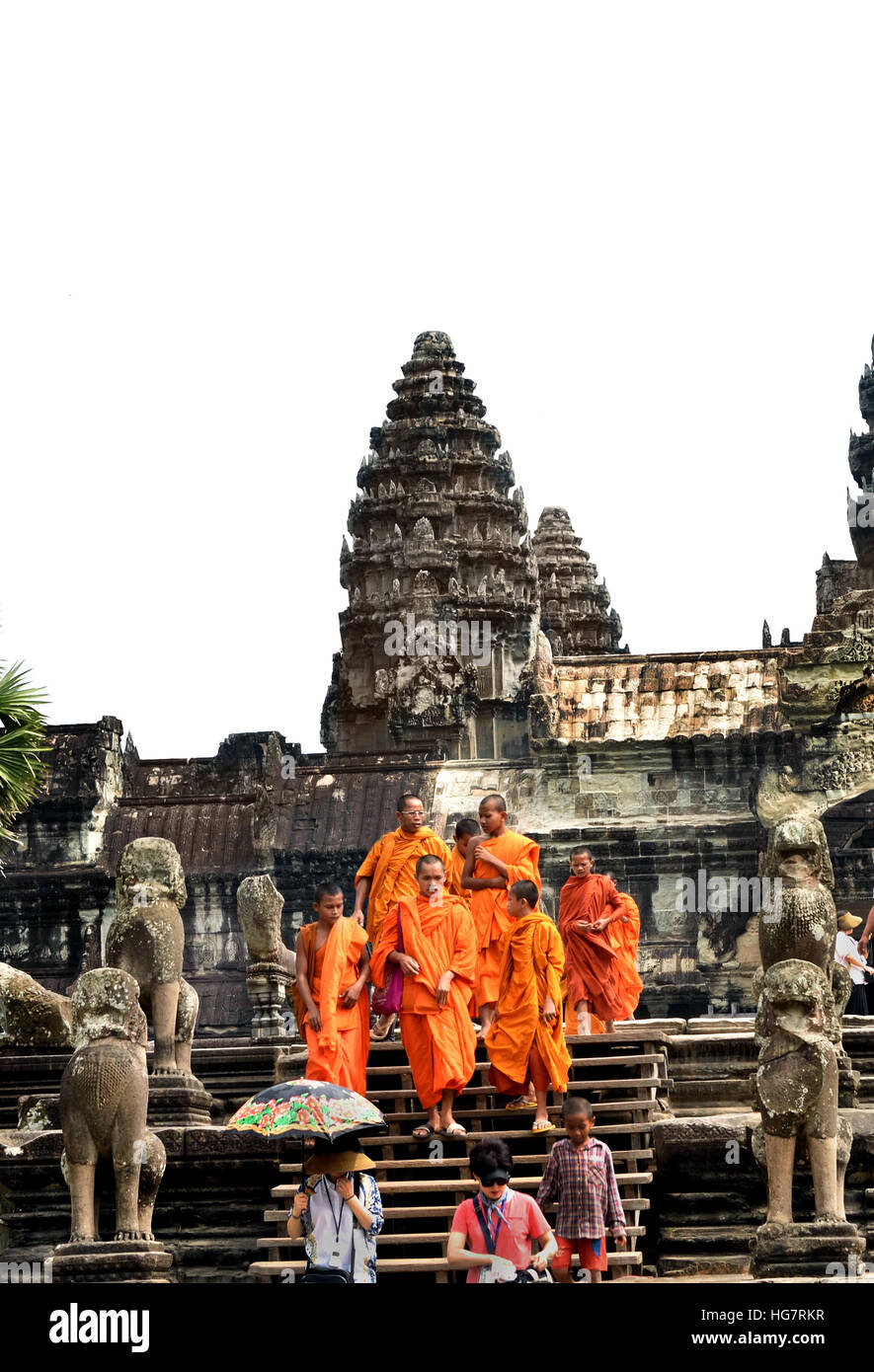 Angkor Wat temple largest religious monument in the world, constructed ...