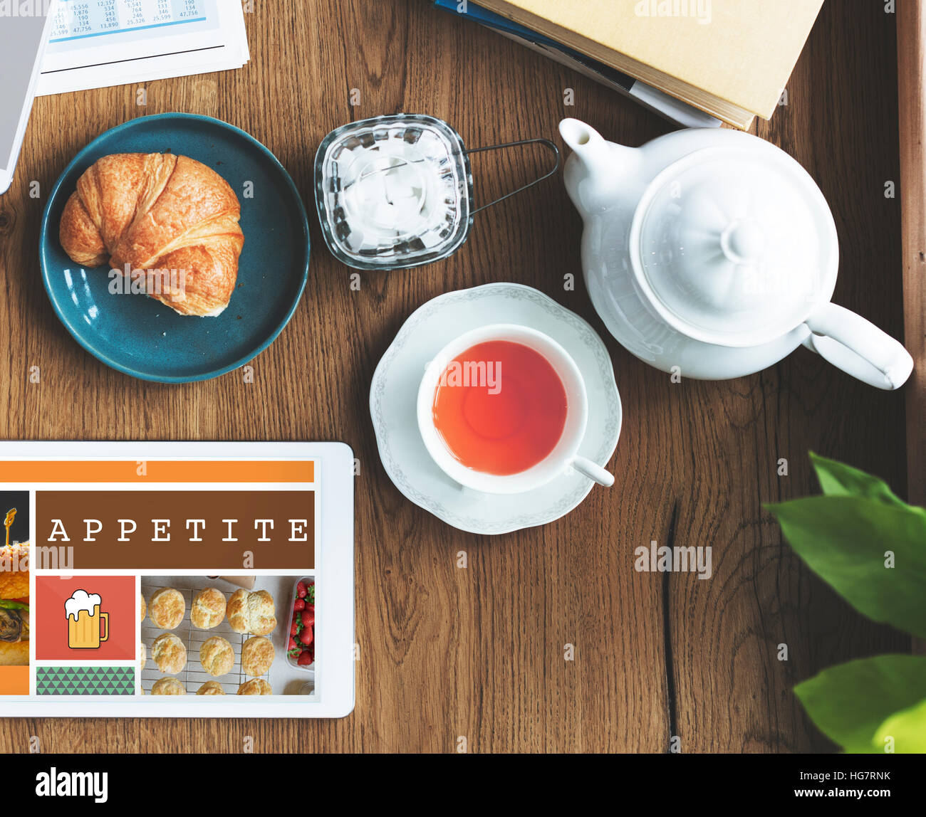 Food Menu Appetite Cuisine Concept Stock Photo - Alamy