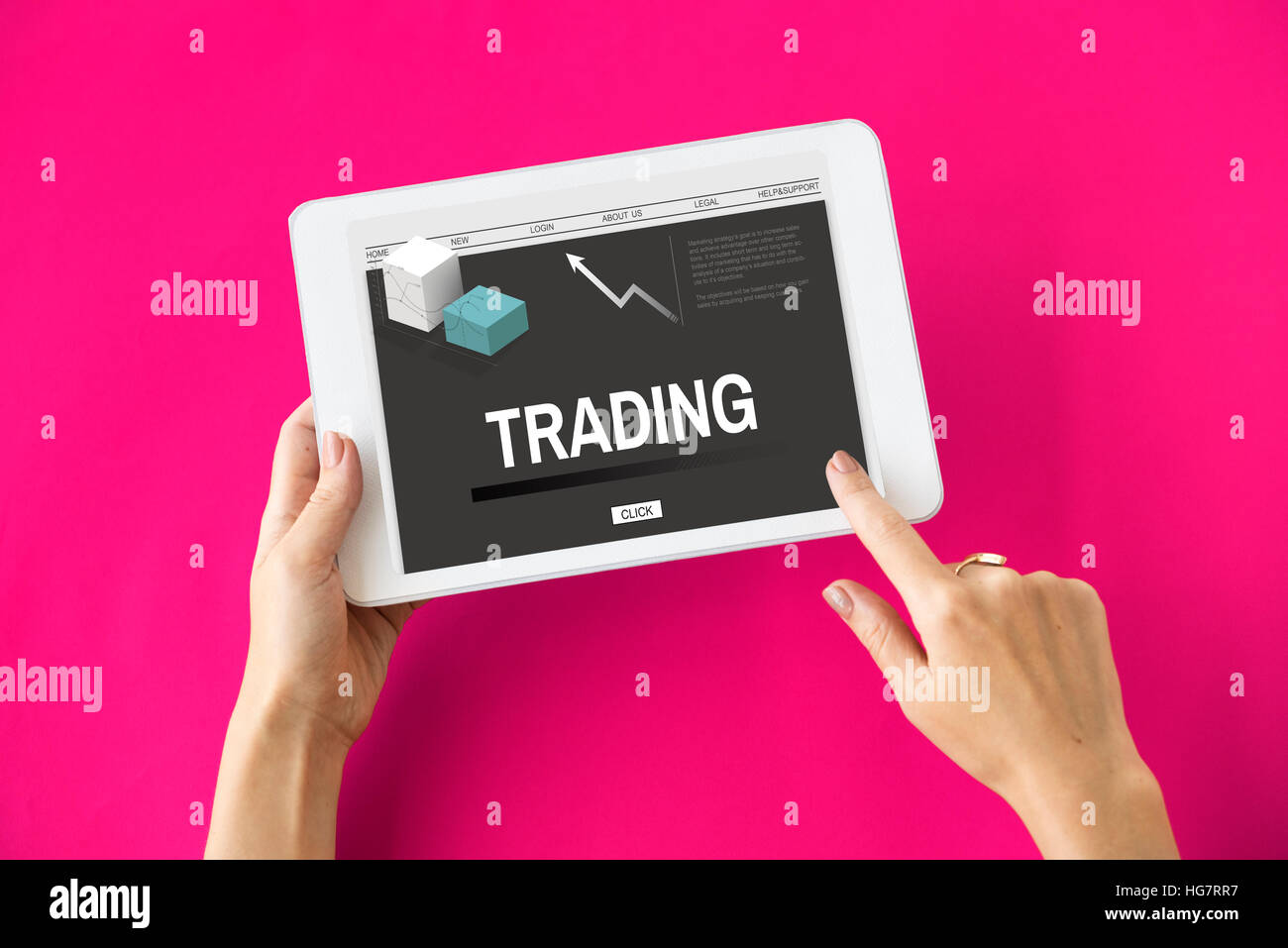 Trading Business Strategy Development Concept Stock Photo - Alamy