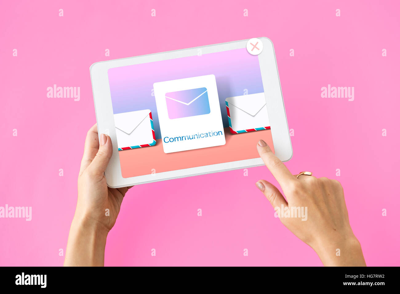 Inbox Communication Notification E-mail Mail Concept Stock Photo - Alamy