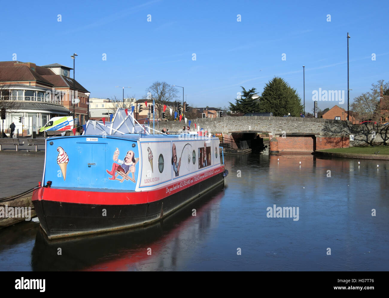 Bancroft Canal Basin, Stratford Upon Avon. Warwickshire, England, UK ...
