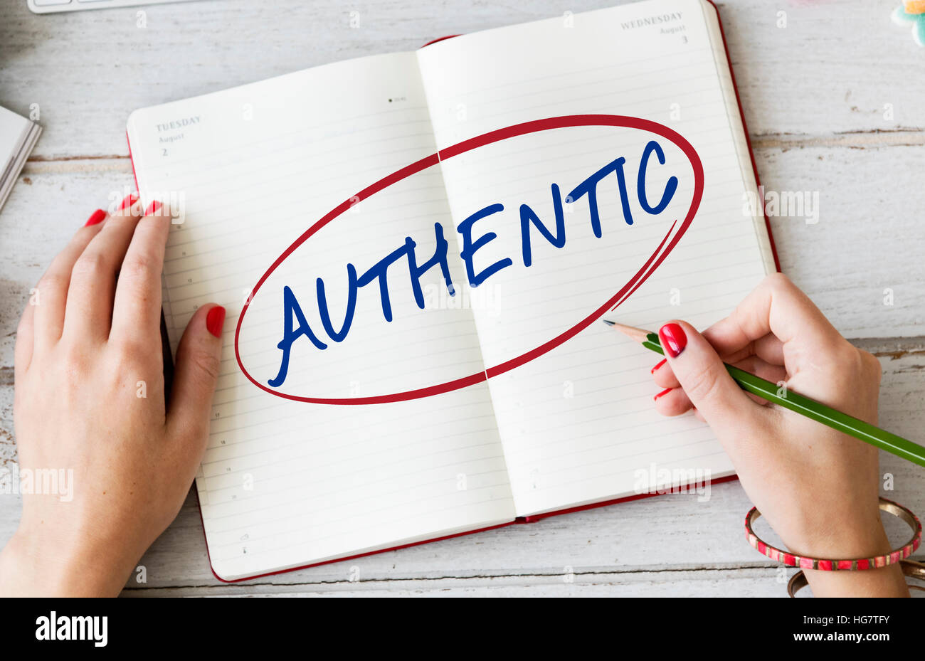 Authentic Genuine Proof Real True Veritable Concept Stock Photo - Alamy