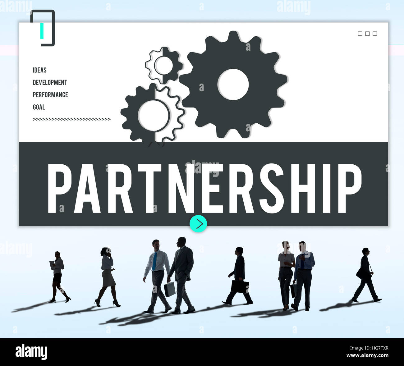 Leadership Partnership Collaboration Team Concept Stock Photo - Alamy