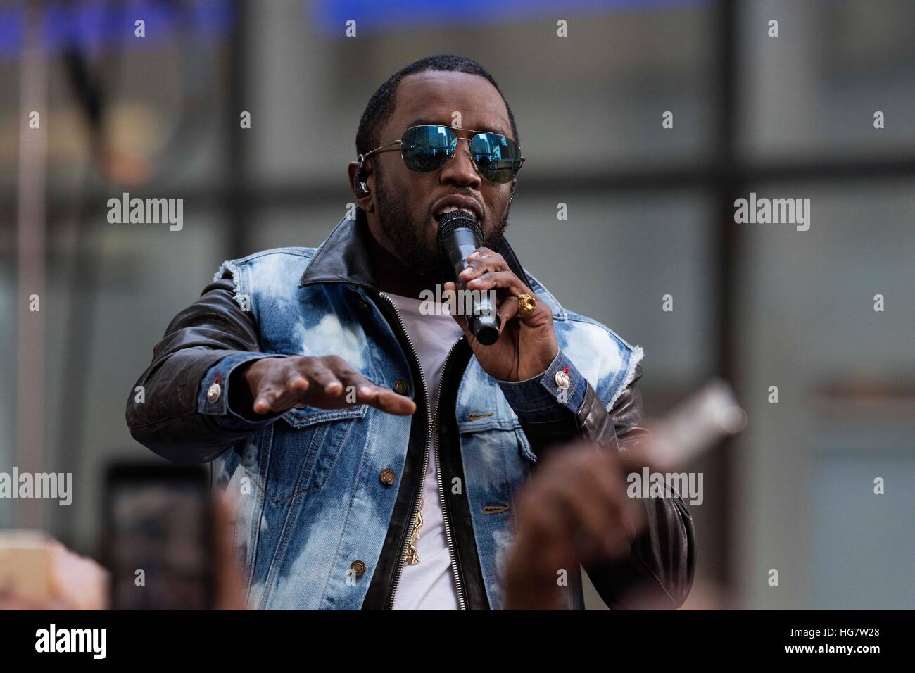 P Diddy performs on the Today Show in support of the 20th Anniversary ...