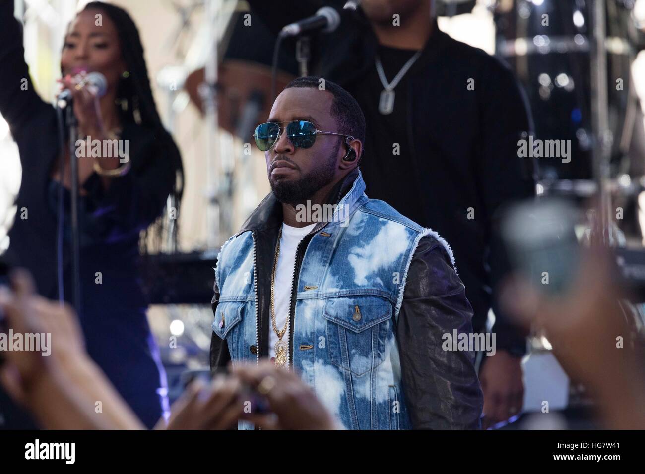 P Diddy performs on the Today Show in support of the 20th Anniversary ...