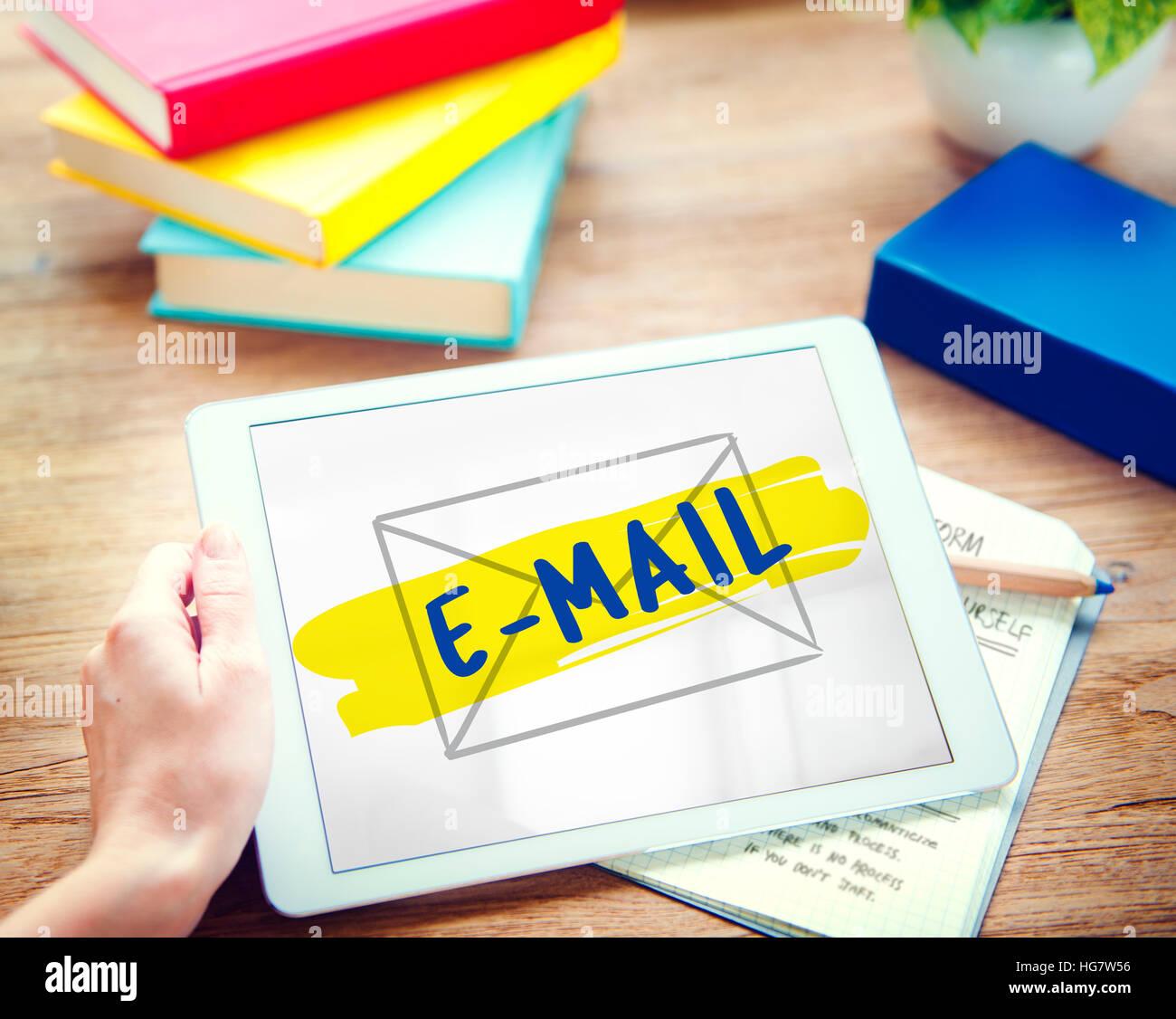 Mail Chat Communication Message Concept Stock Photo - Alamy