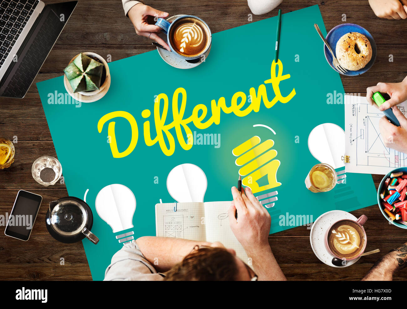 Outstanding Different Special Individual Concept Stock Photo - Alamy