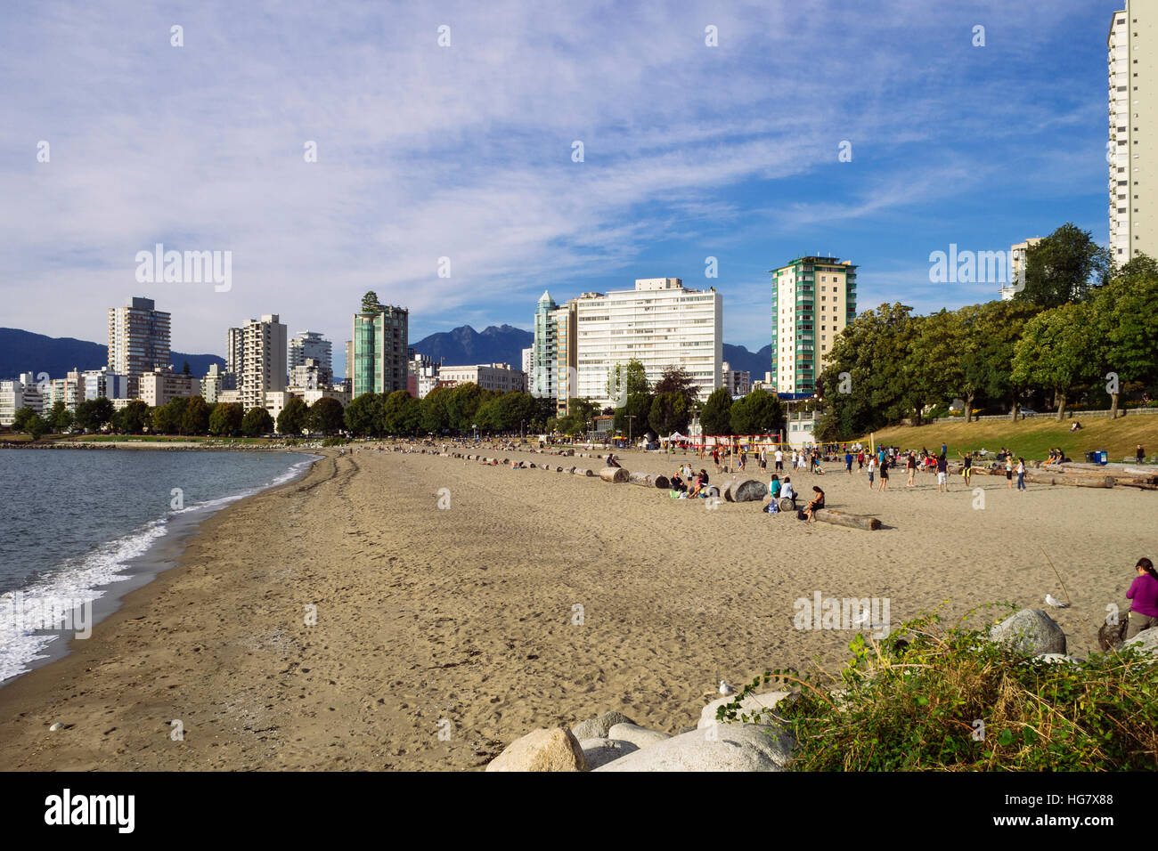 English Bay beach - Vancouver, Canada Stock Photo - Alamy