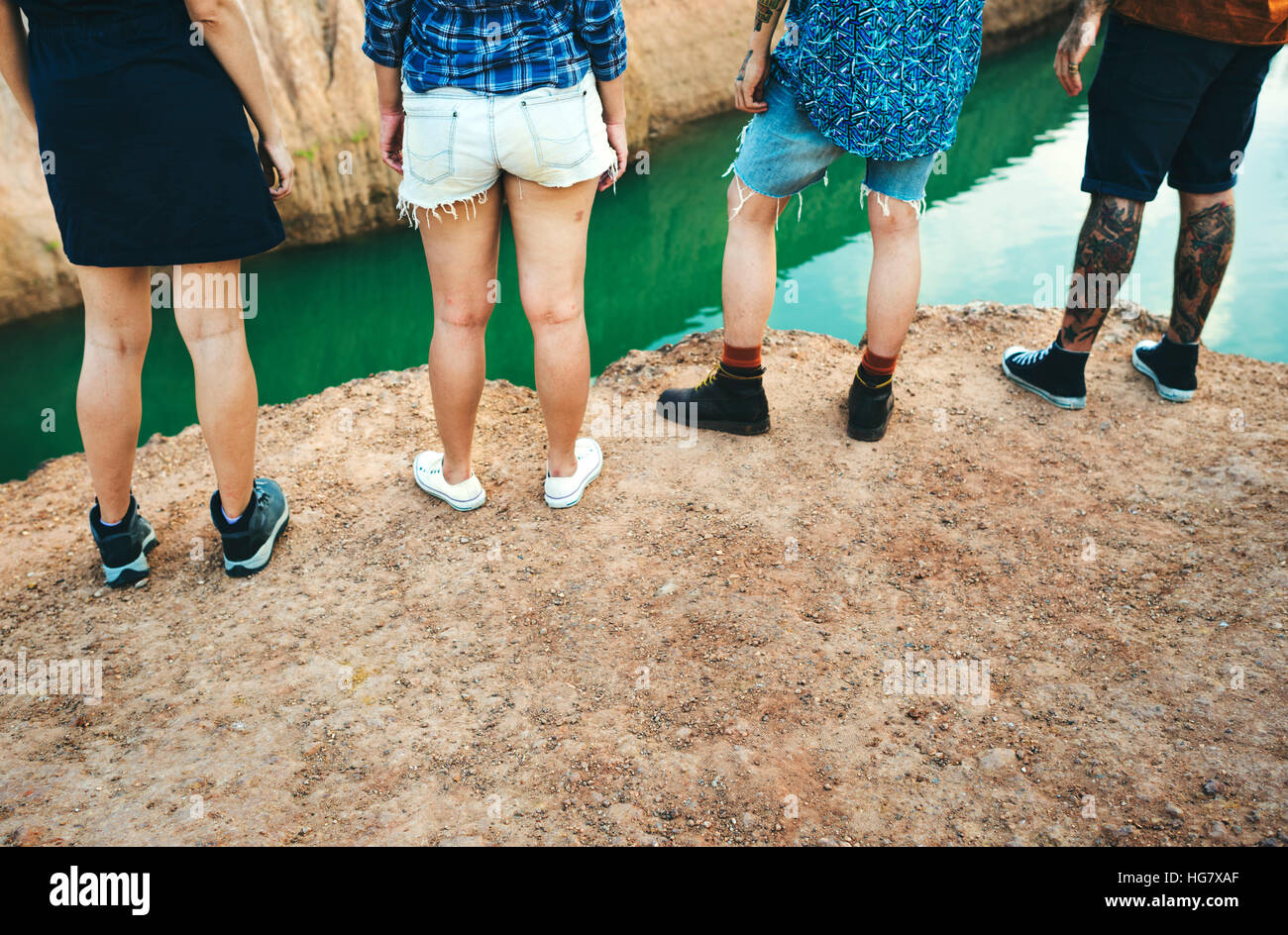 Friends Travel Holiday Adventure Together Concept Stock Photo - Alamy