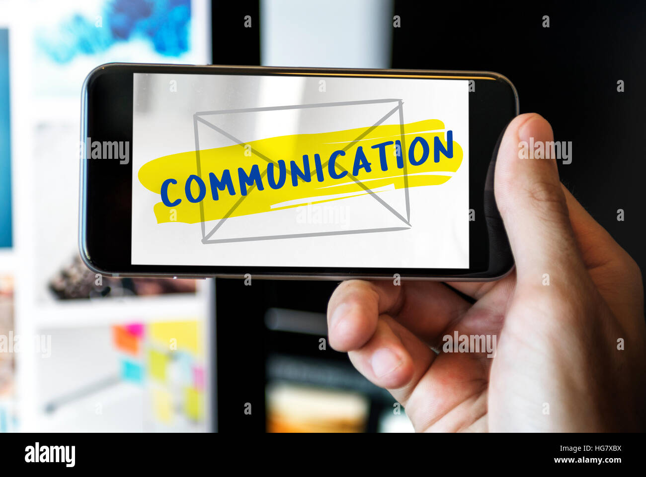 Mail Chat Communication Message Concept Stock Photo - Alamy