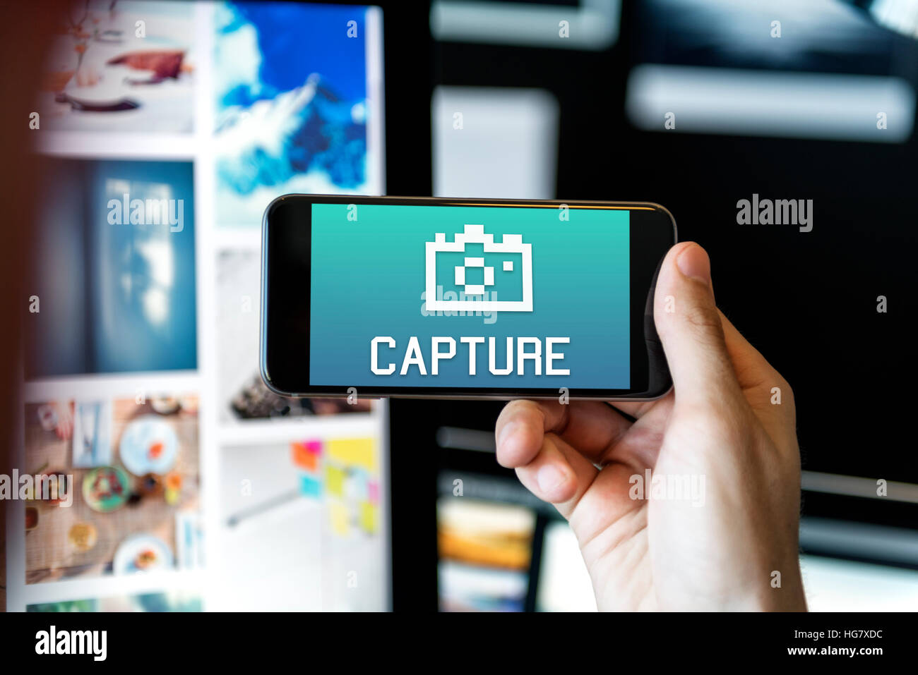 Picture Photography Image Capture Camera Concept Stock Photo - Alamy