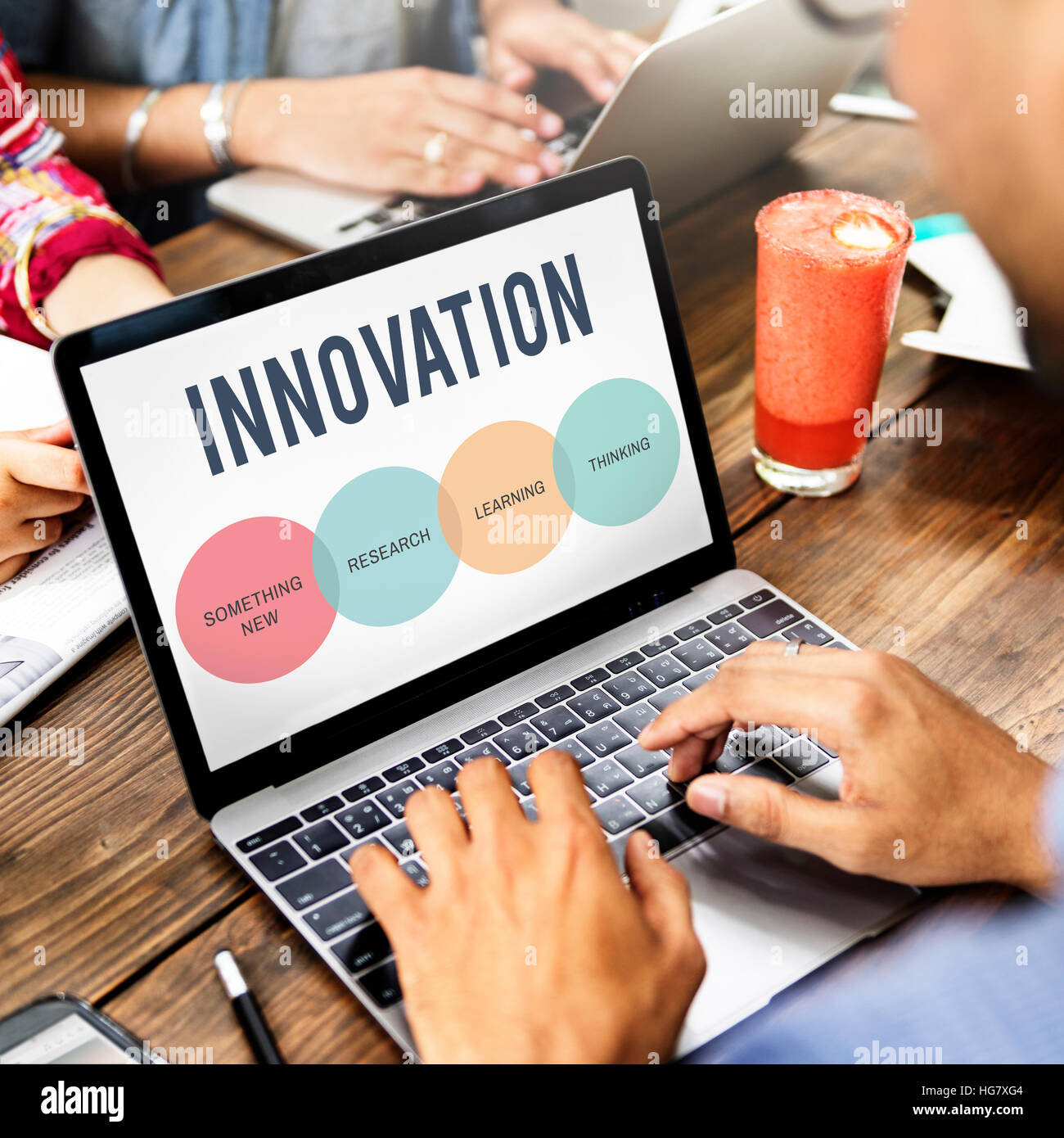 Innovation Start up Creative Concept Stock Photo - Alamy