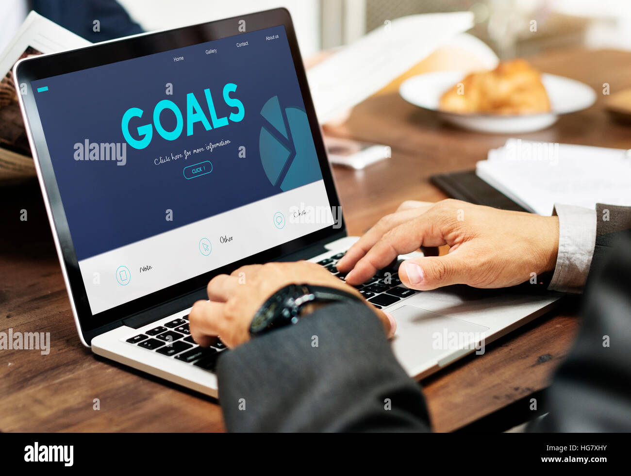 Strategy Performance Target Report Analytics Concept Stock Photo - Alamy
