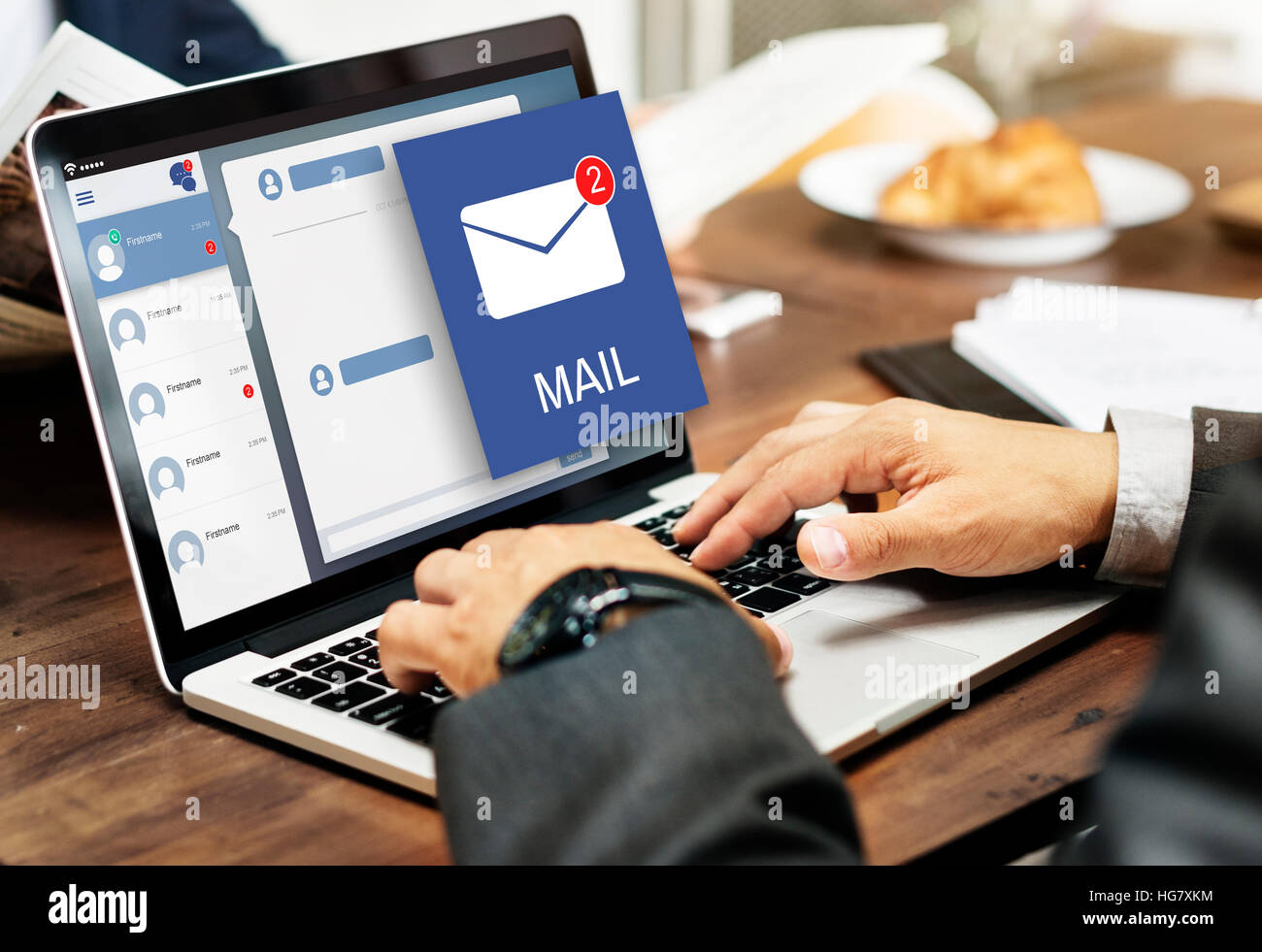 Job notification business alert hi-res stock photography and images - Alamy