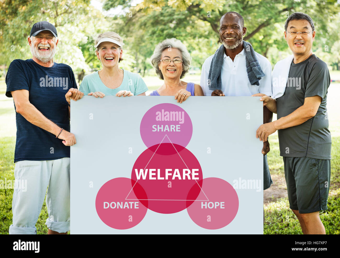 Charity Donations Support Volunteer Welfare Concept Stock Photo - Alamy