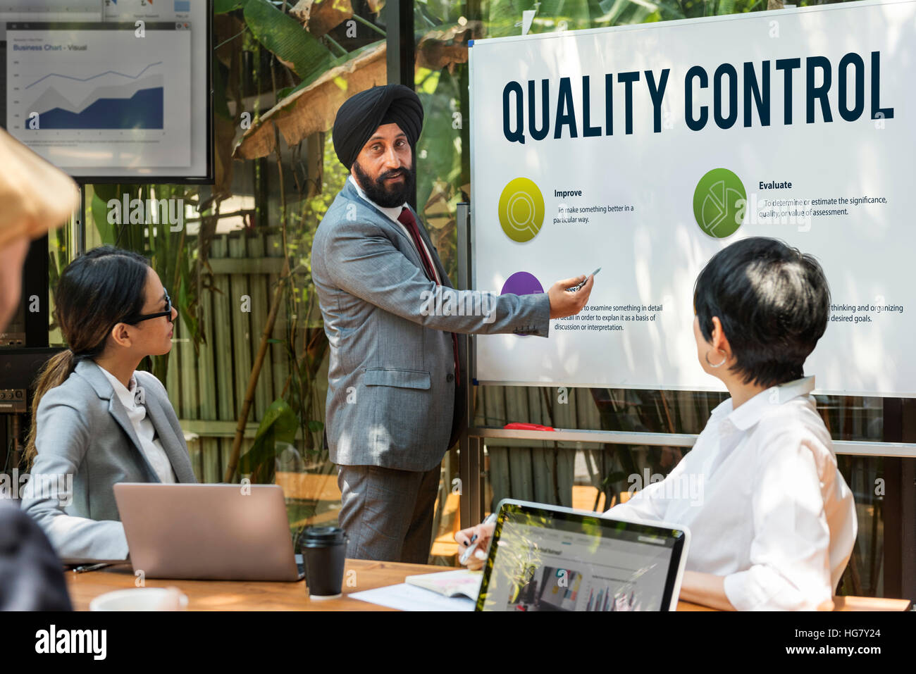 Quality Control Improve Strategy Concept Stock Photo - Alamy