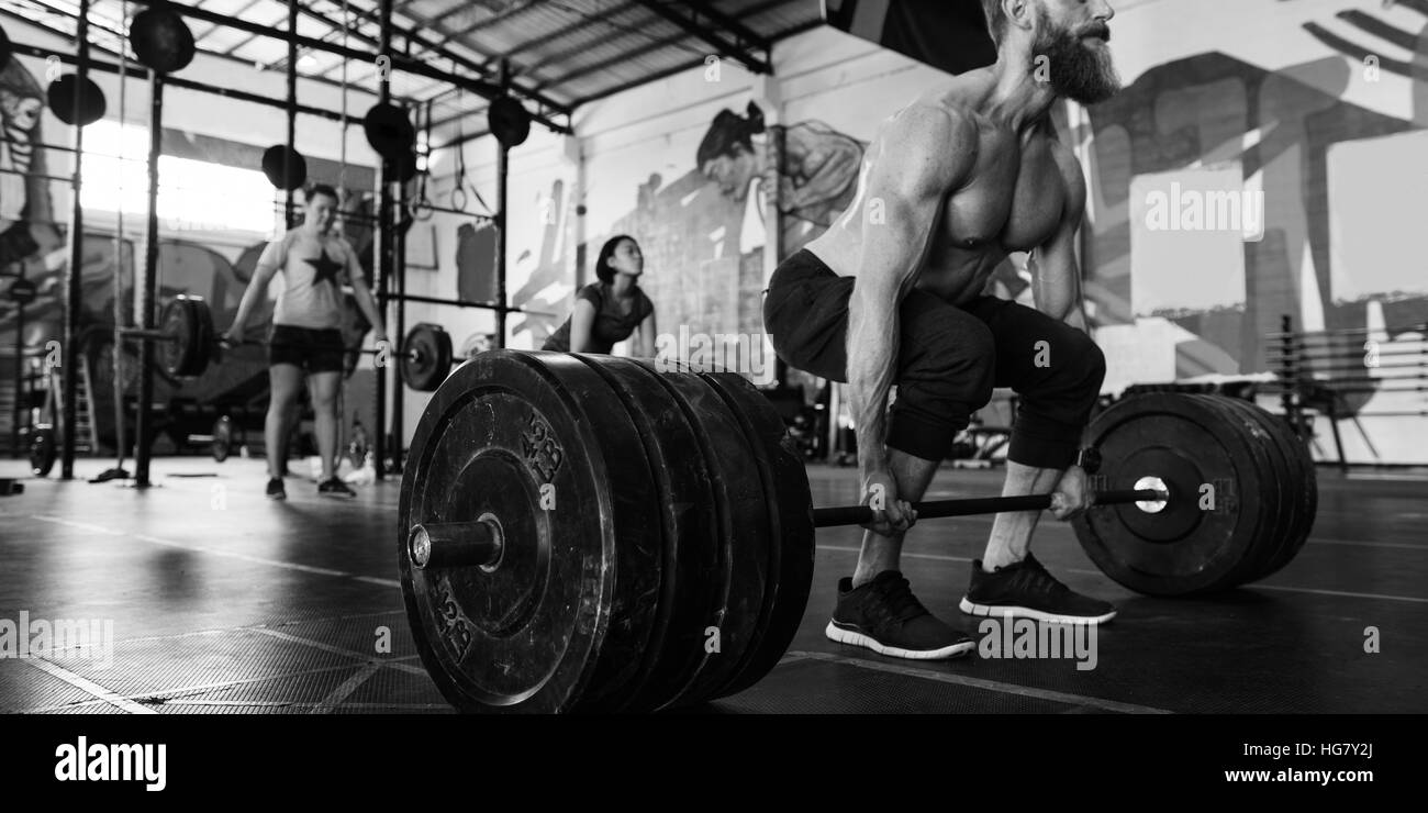 Active People Sport Workout Concept Stock Photo - Alamy