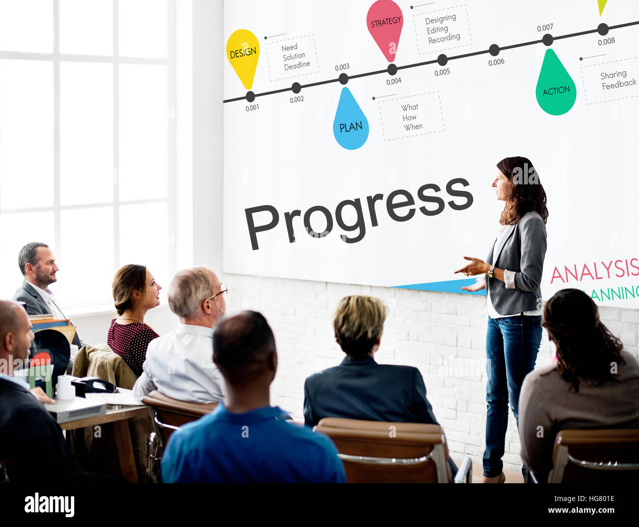 Statistics Research Results Progress Concept Stock Photo - Alamy