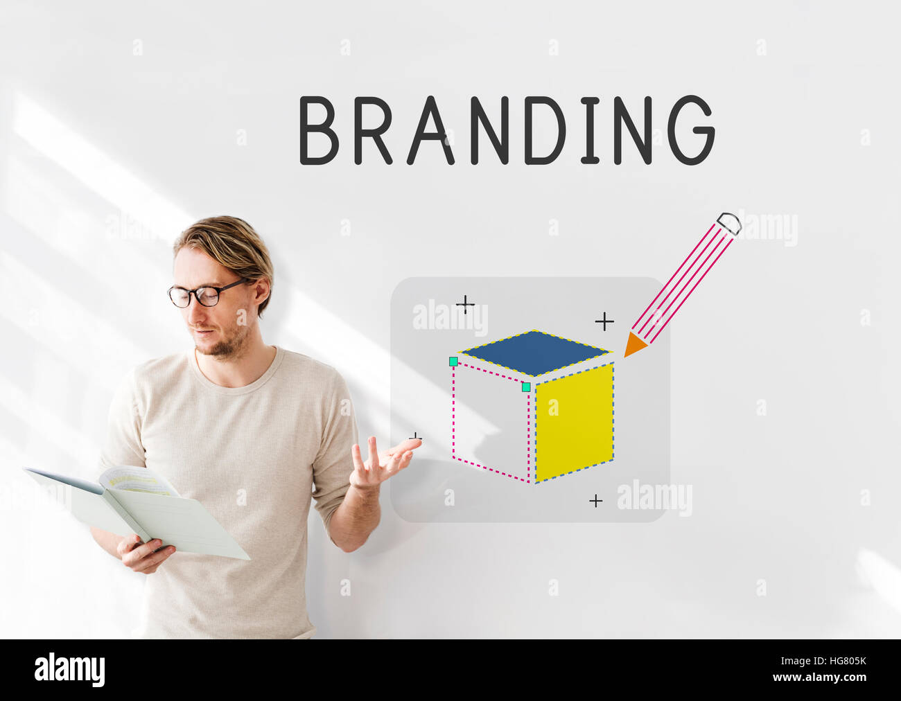 Product Brand Design Ideas Imagination Draft Concept Stock Photo - Alamy