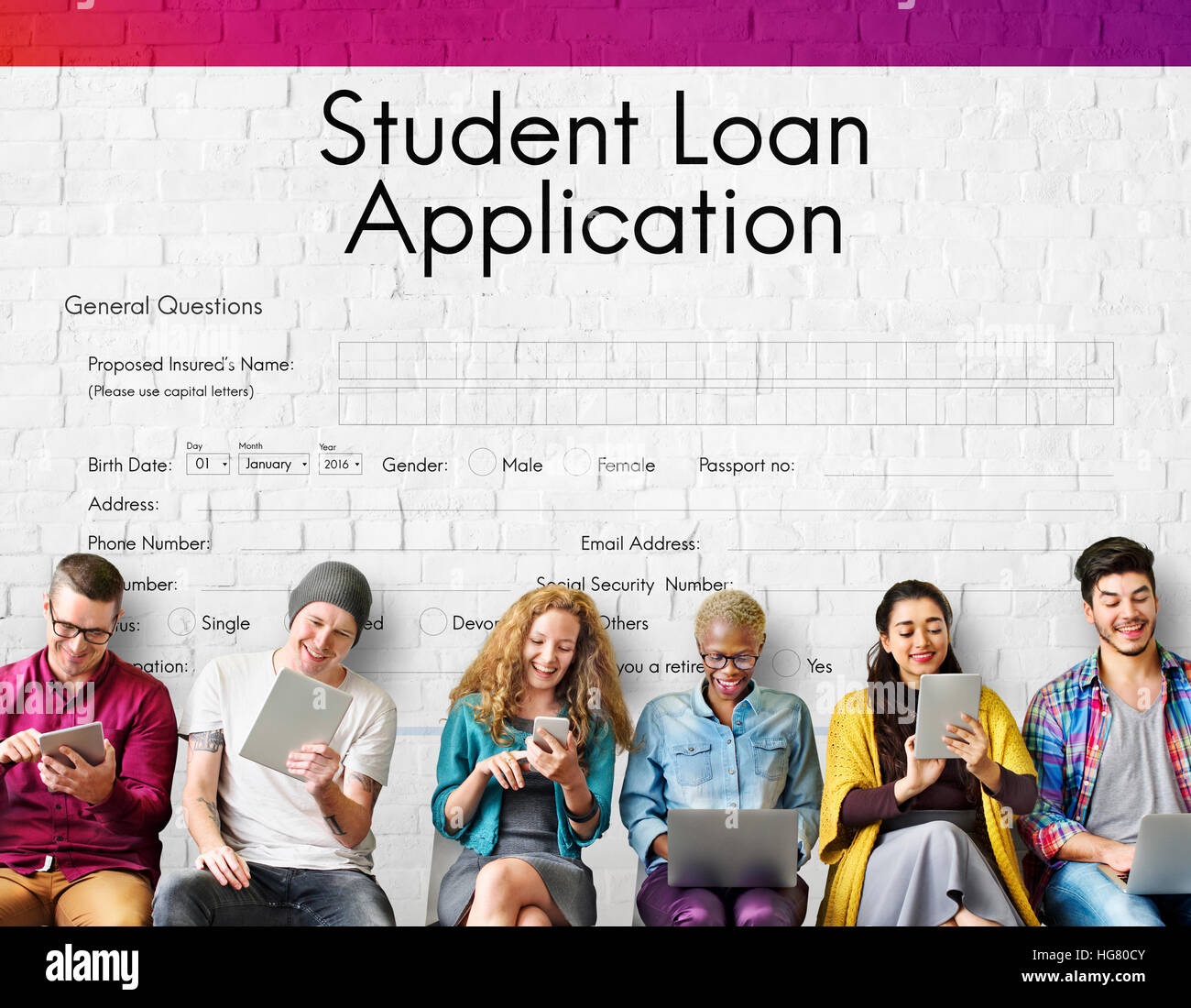 Youth registration hi-res stock photography and images - Alamy