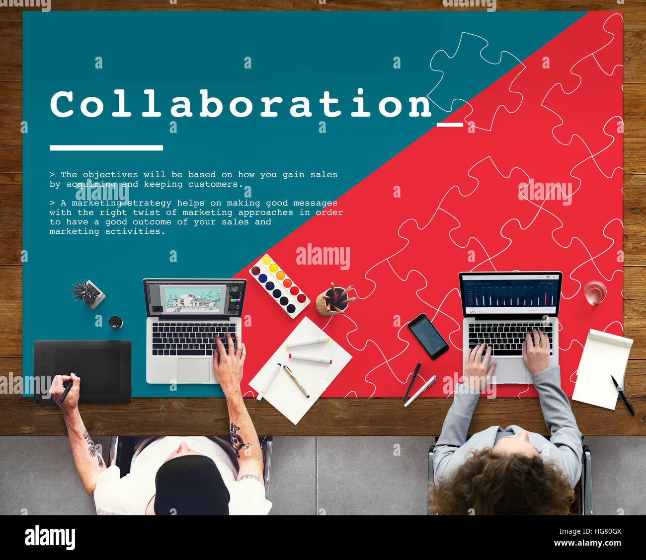 Team Work Collaboration Cooperation Concept Stock Photo - Alamy