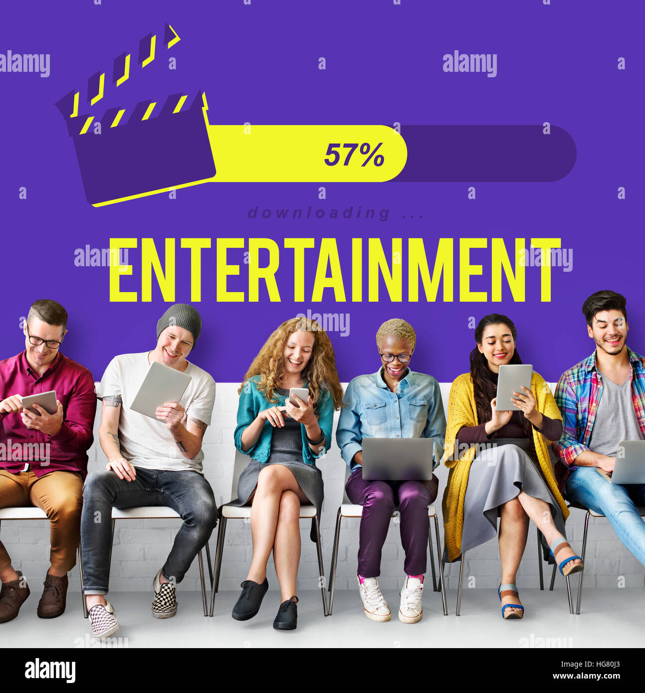 Entertainment Multimedia Theatre Movies Concept Stock Photo - Alamy