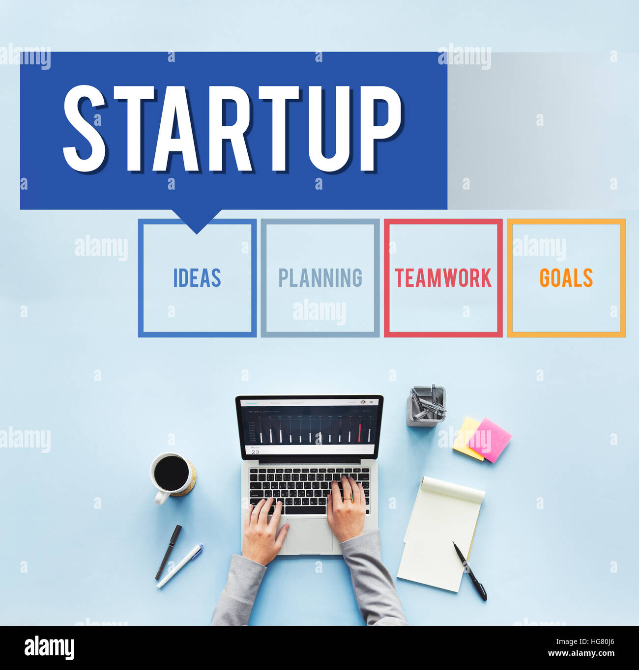 Startup Business Development Enterprise Vision Concept Stock Photo - Alamy