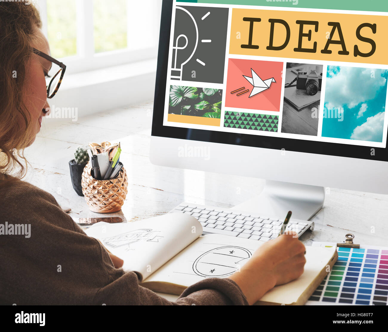 Creative Ideas Imagination Inspiration Concept Stock Photo - Alamy