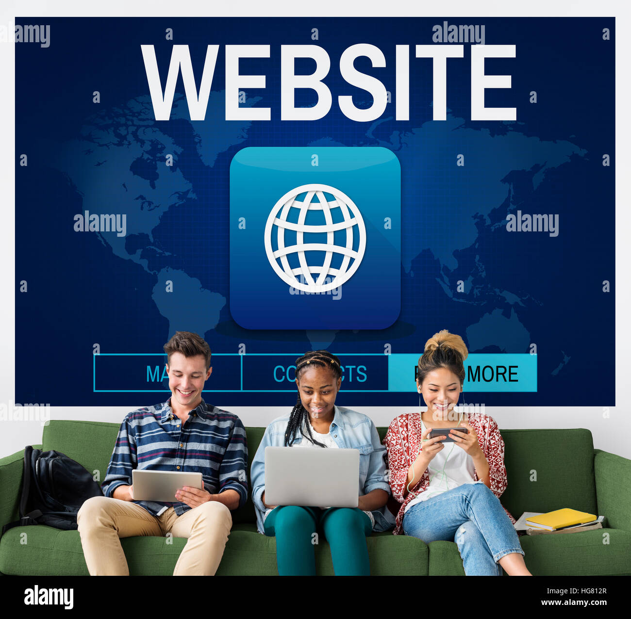 Website Internet Online Intteraction Connection Globalization Concept ...