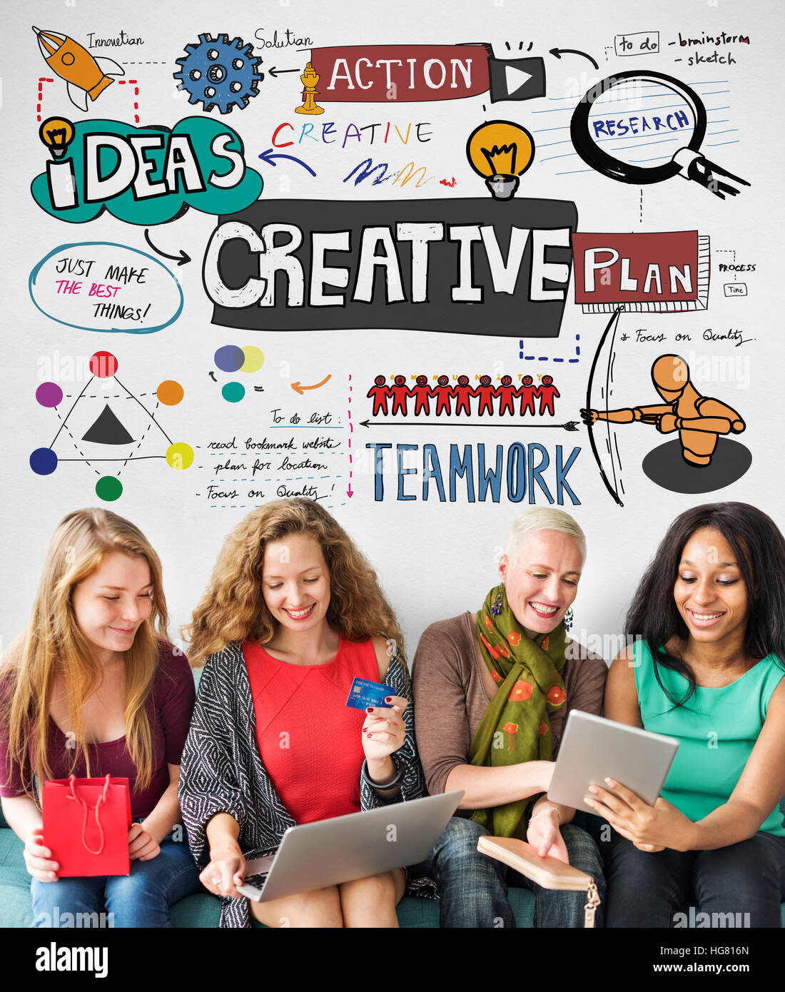 Creative Ideas Innovation Inspiration Concept Stock Photo - Alamy