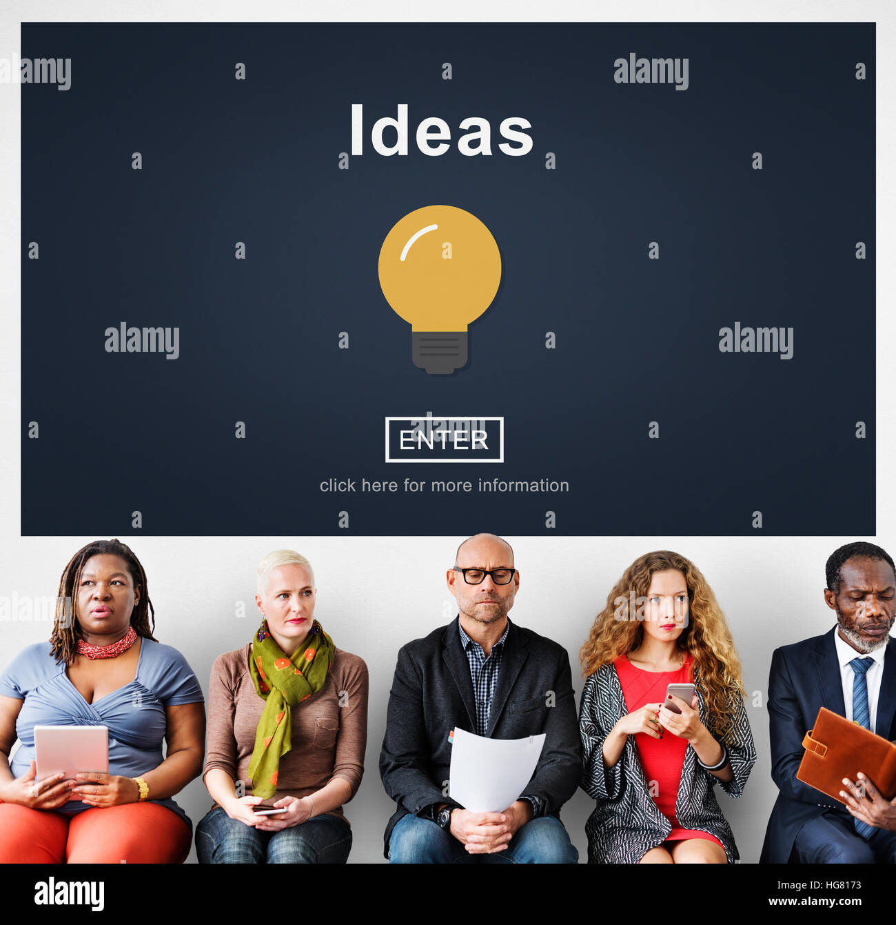 Ideas Creation Design Inspiration Vision Concept Stock Photo - Alamy
