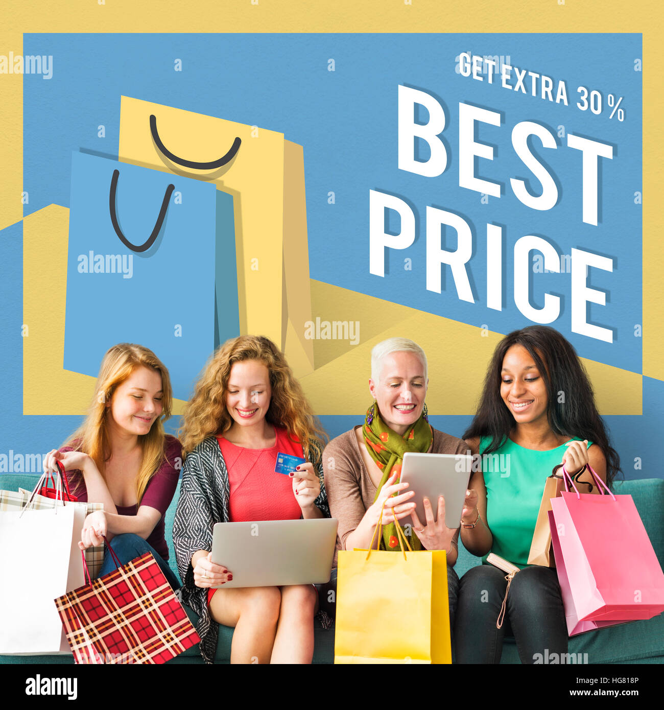Season of Sale Promotion Clearance Best Offer Concept Stock Photo - Alamy