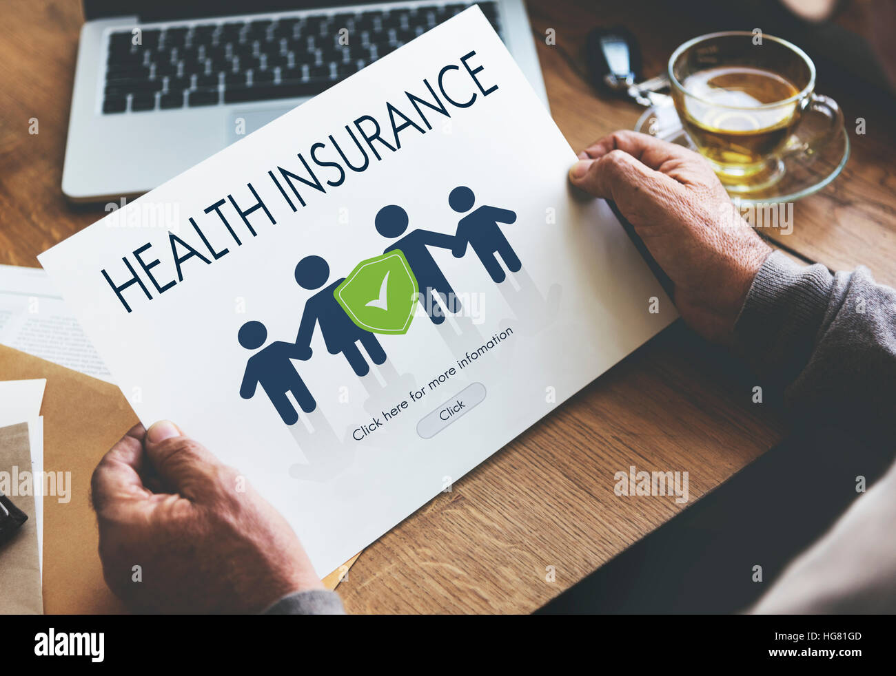 Family Insurance Reimbursement Protection Concept Stock Photo - Alamy