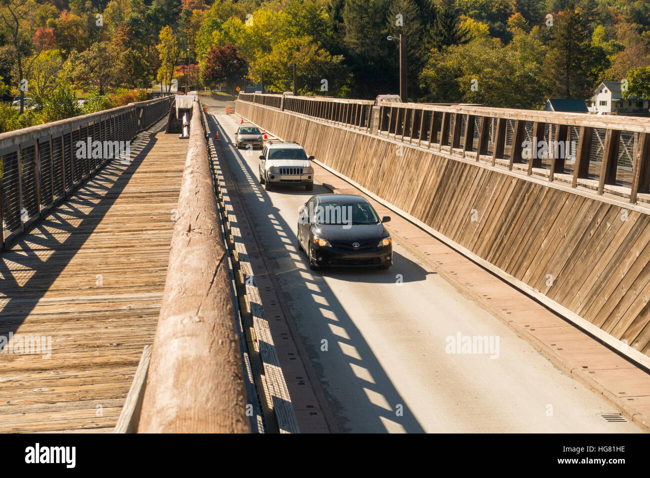 Roebling Delaware Aqueduct Stock Photo - Alamy