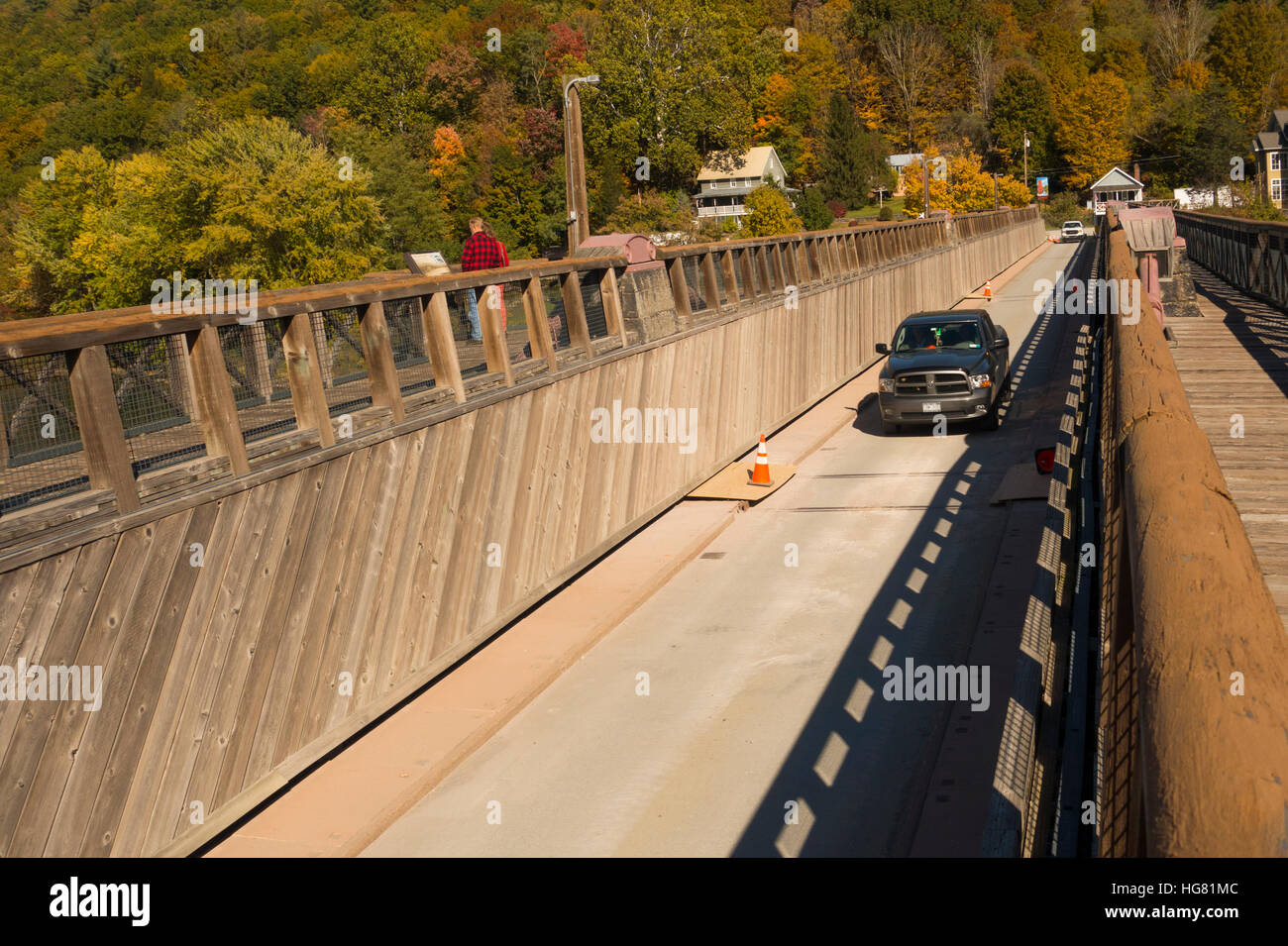 Roebling Delaware Aqueduct Stock Photo - Alamy