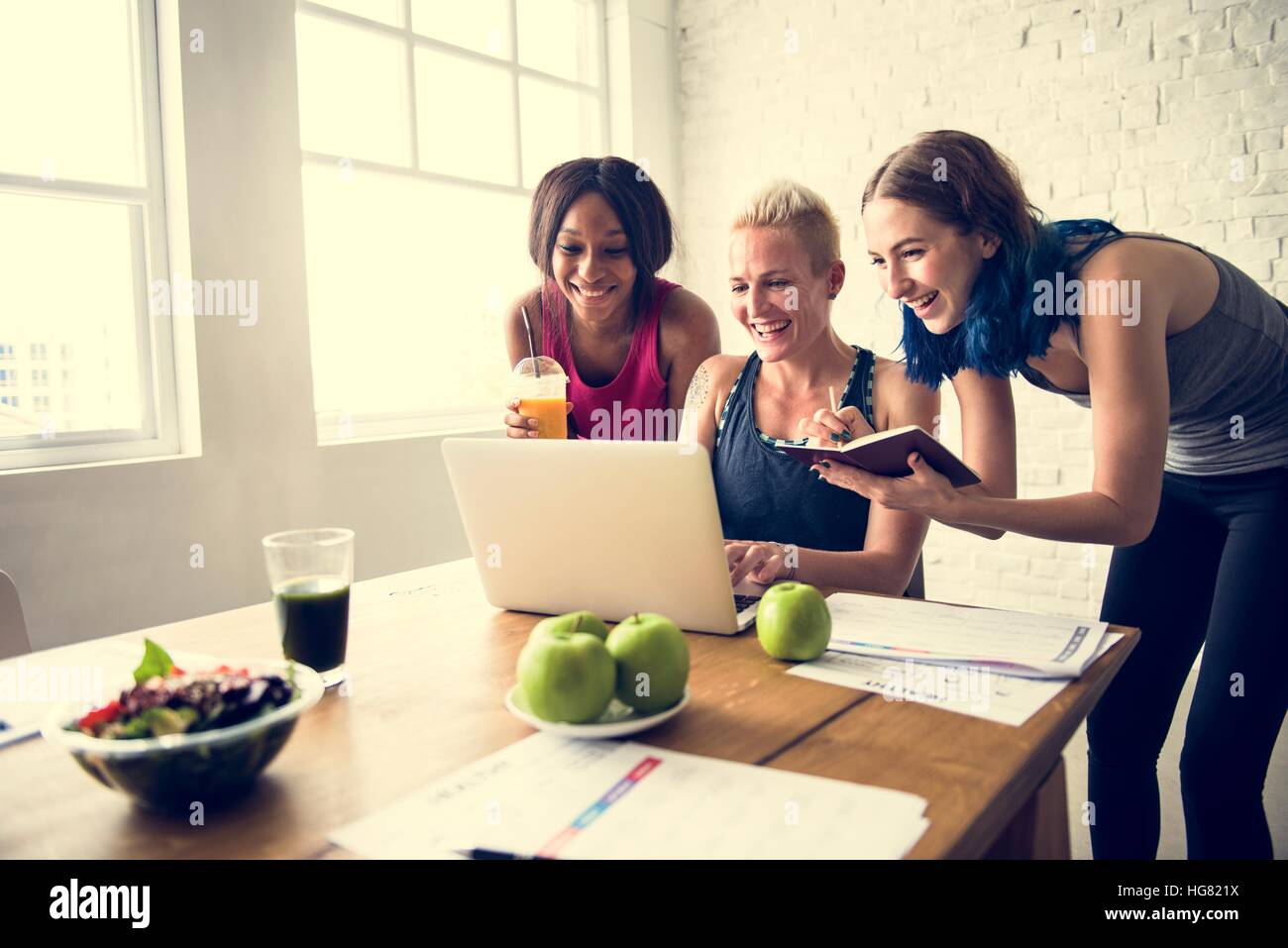 Healthy Lifestyle Diet Nutrition Concept Stock Photo - Alamy