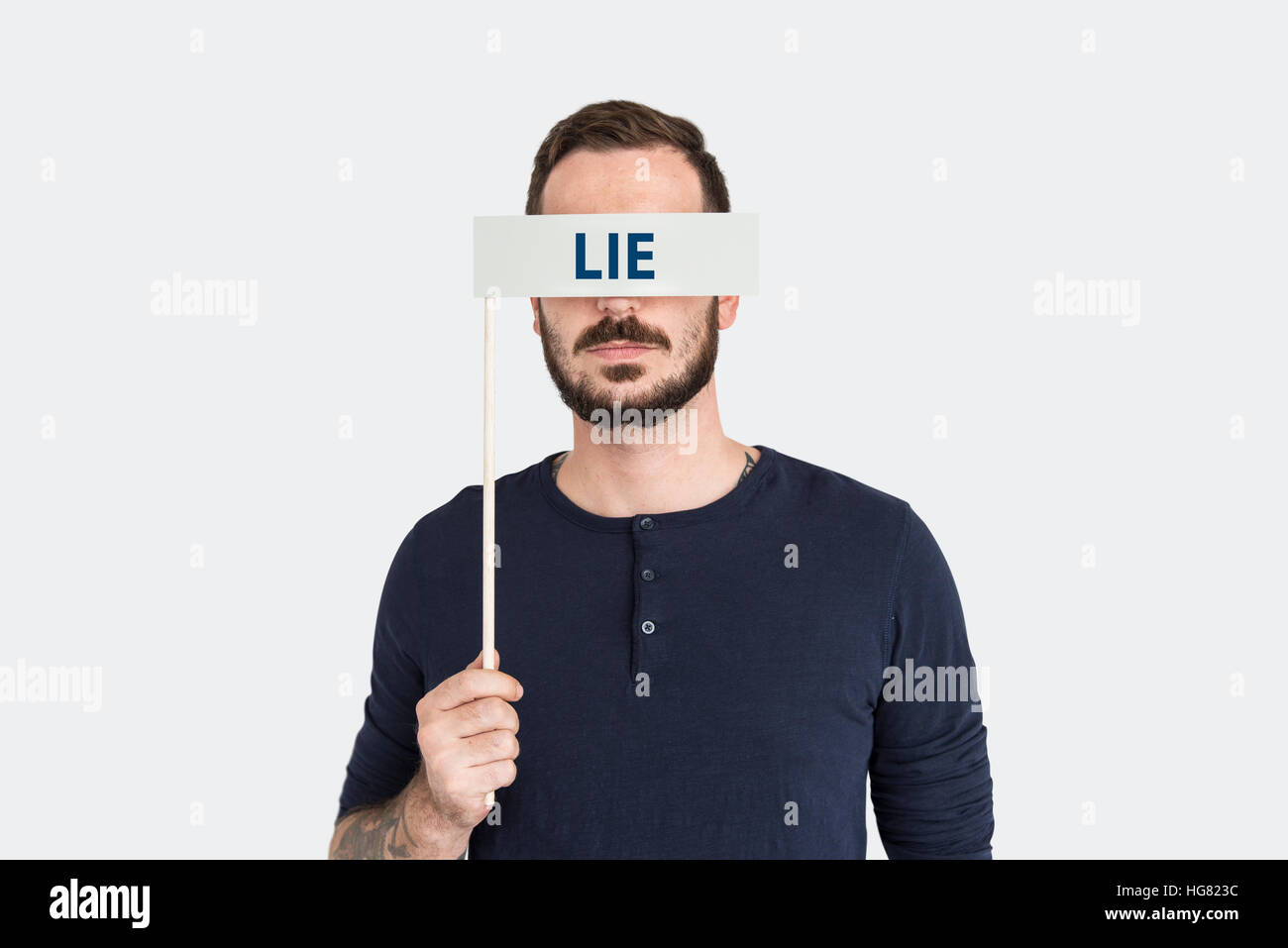 Lie Fake Cheat Word Concept Stock Photo - Alamy