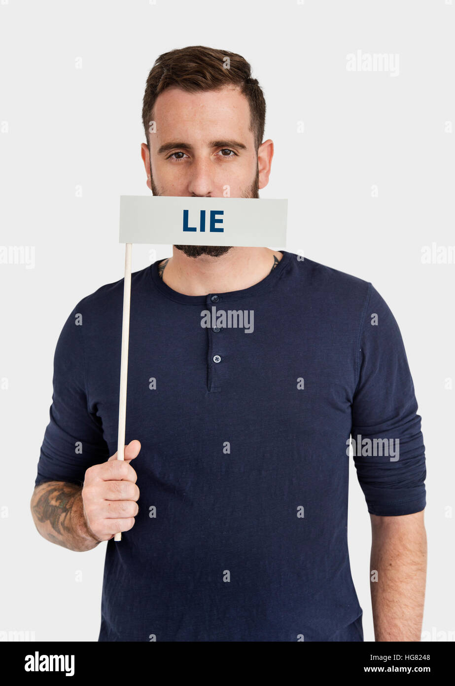 Lie Fake Cheat Word Concept Stock Photo - Alamy