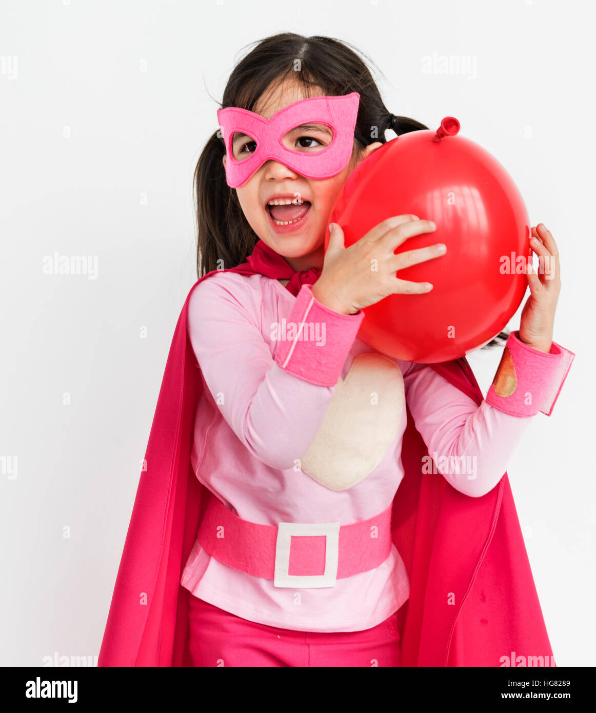 Superhero Girl Bold Brave Female Idol Concept Stock Photo - Alamy