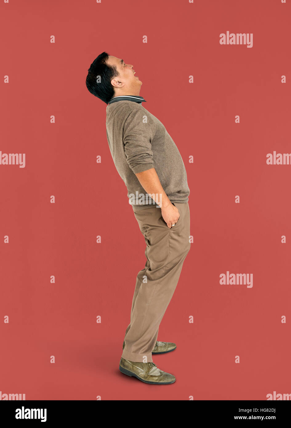 Man Portrait Studio Shoot Concept Stock Photo - Alamy