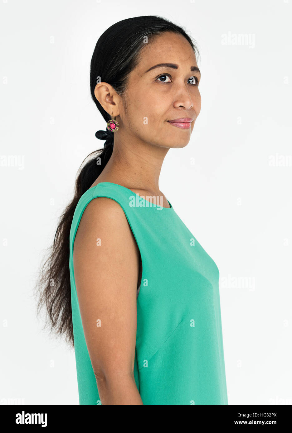 Woman Confidence Self Esteem Portrait Concept Stock Photo - Alamy