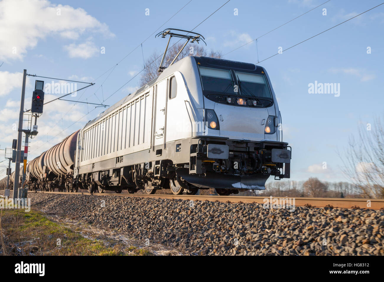 Cargo trains germany hi-res stock photography and images - Alamy