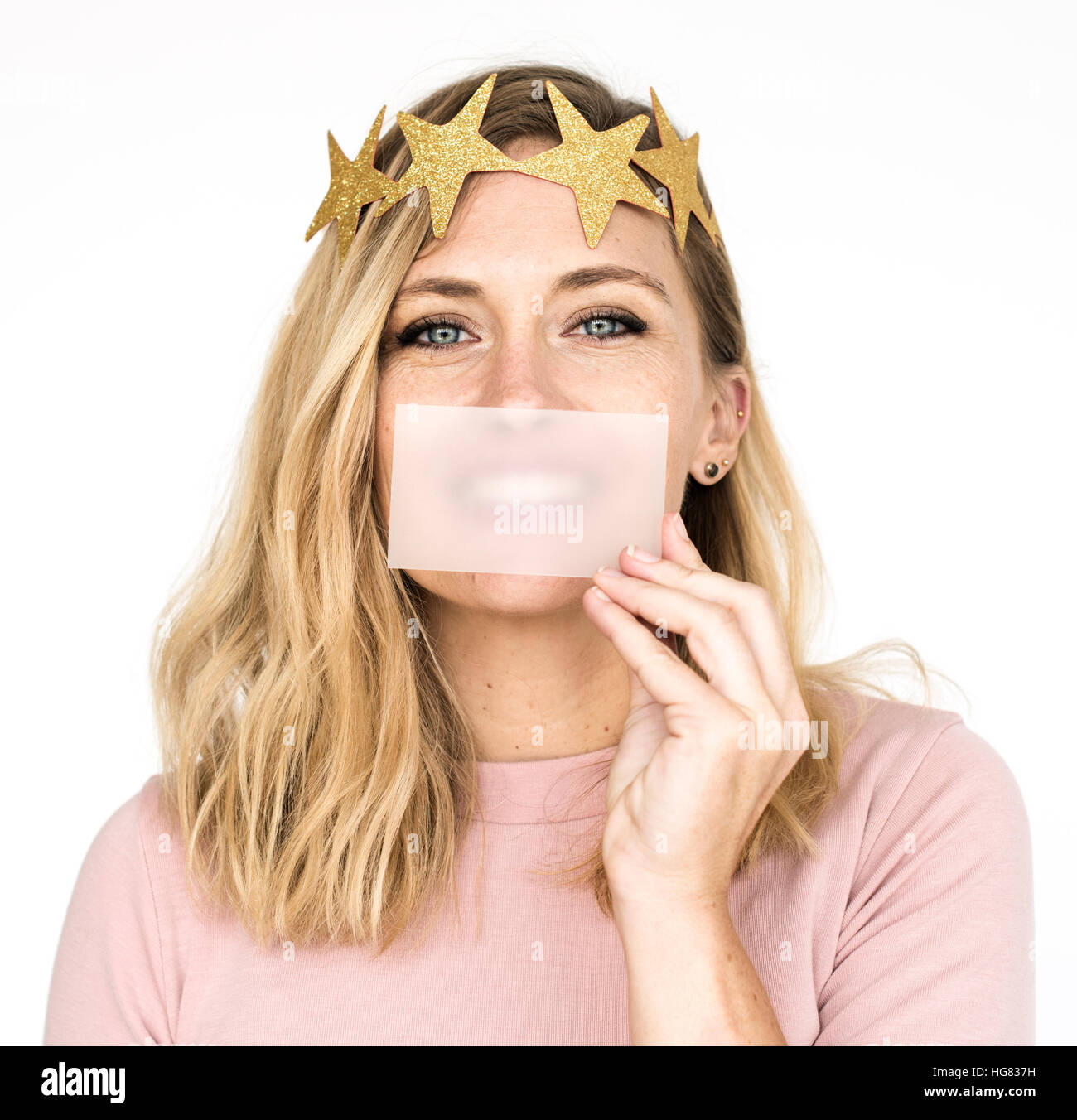 Woman Attractive Pretty Positive Expressive Concept Stock Photo - Alamy