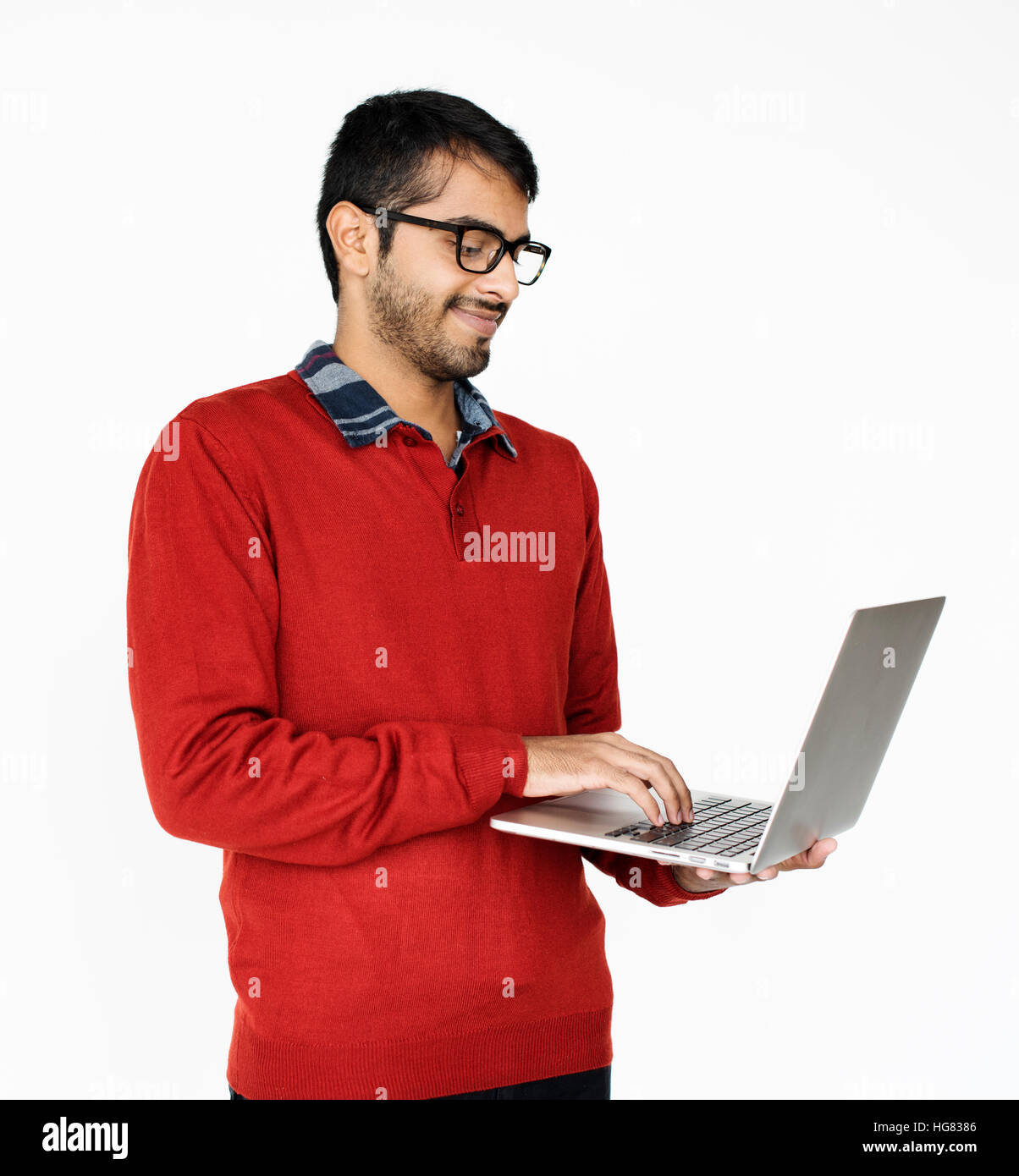 Indian Ethnicity Man Studio Concept Stock Photo - Alamy