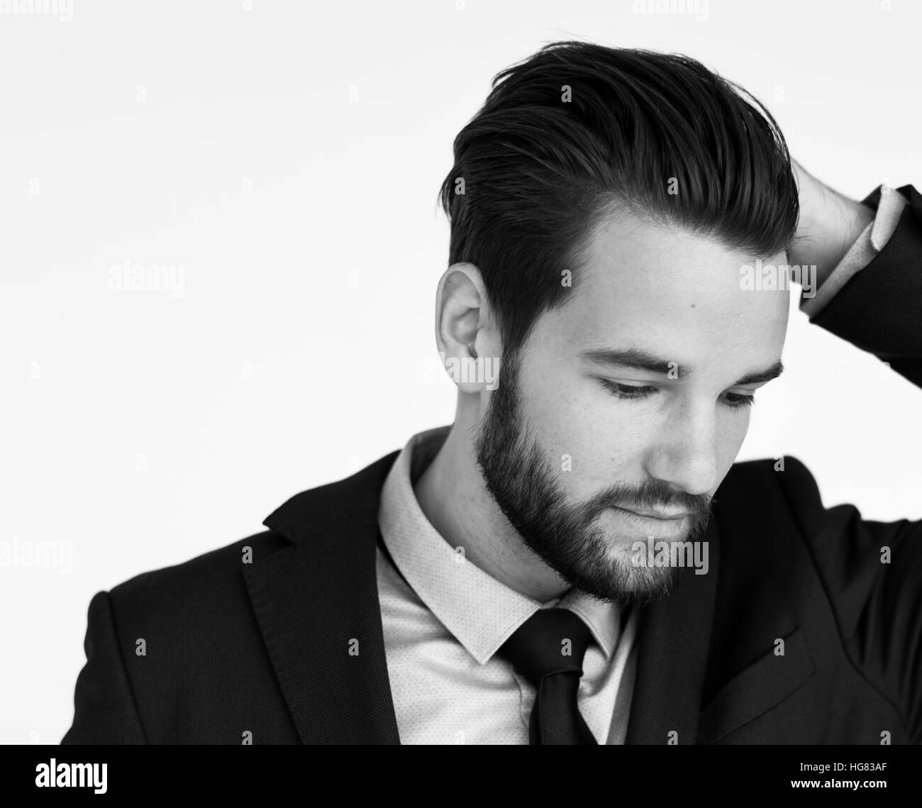 Studio Shoot People Portrait Concept Stock Photo - Alamy