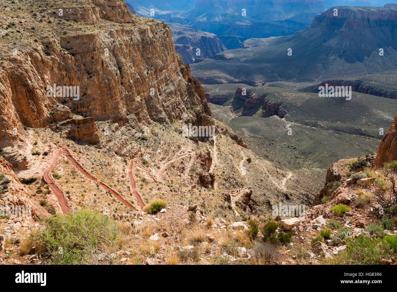 Grand canyon arizona switchbacks hi-res stock photography and images ...