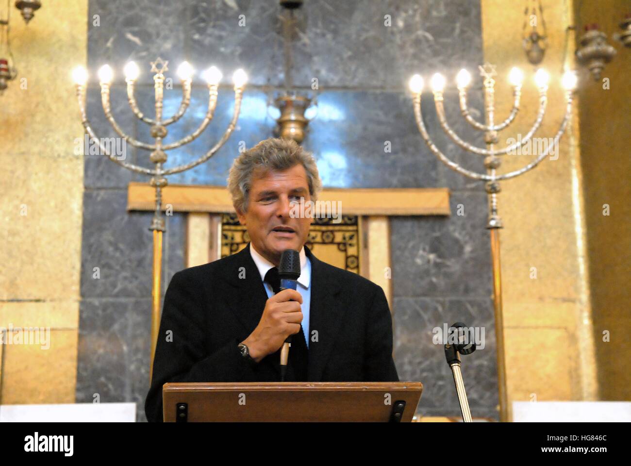 Central Synagogue in Milan (Italy), European Day of Jewish Culture, the ...