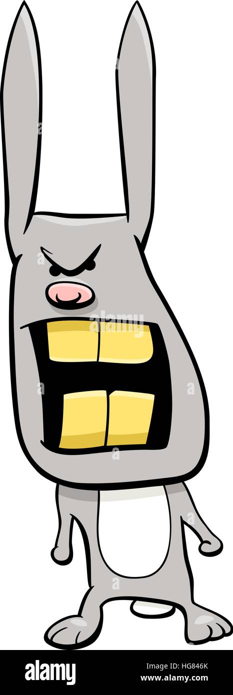 Angry rabbit hi-res stock photography and images - Alamy