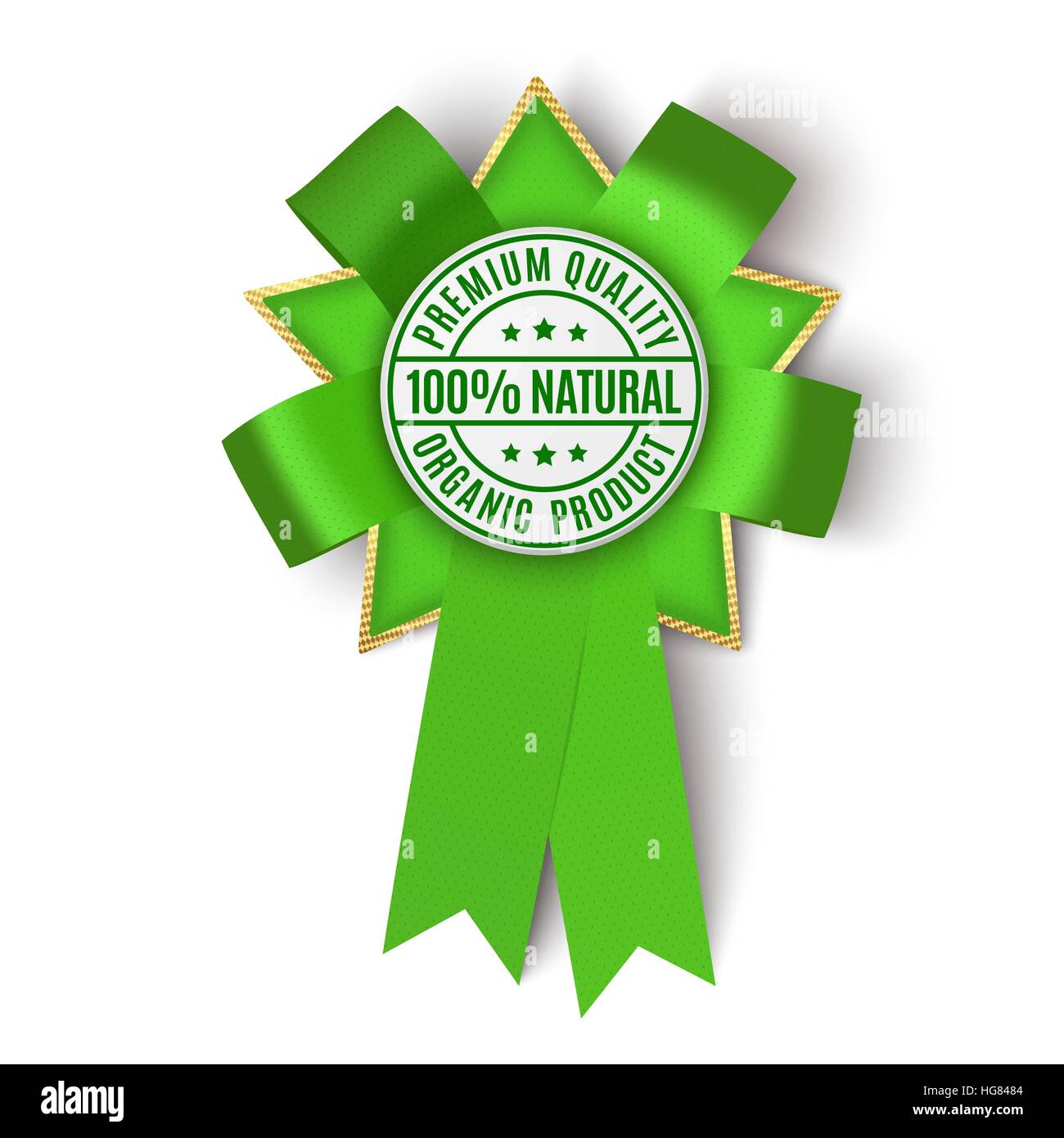 Green Winner Ribbon